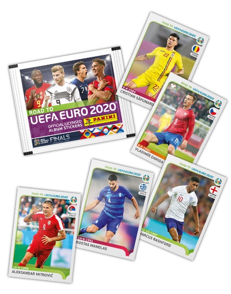 PANINI « ROAD TO UEFA EURO 2020 STICKERS » : fiche signalétique