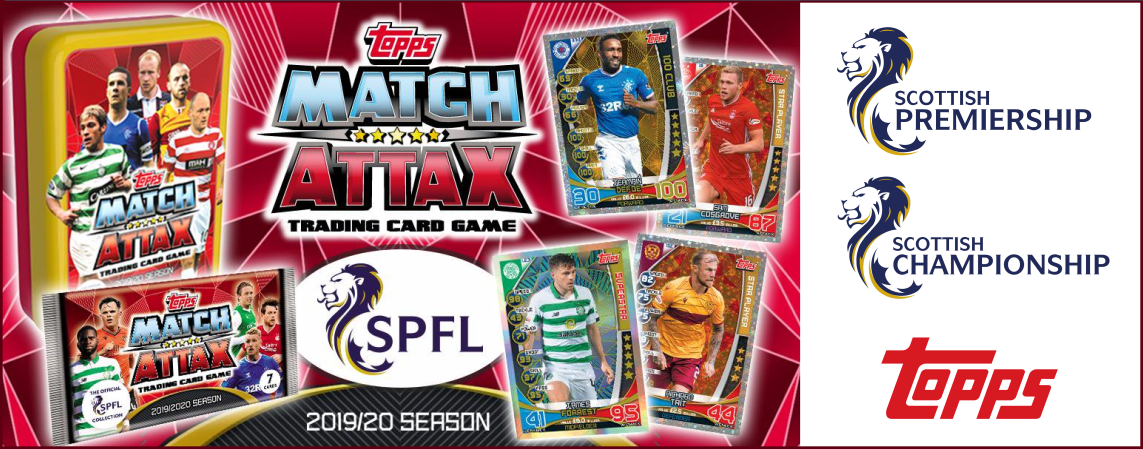 TOPPS MATCH ATTAX « SPFL 2019/20 » : fiche signalétique