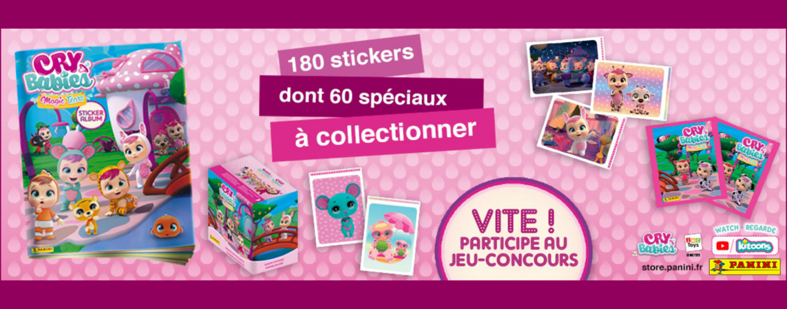 PANINI « CRY BABIES MAGIC TEARS » : fiche signalétique
