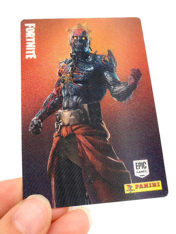 PANINI « FORTNITE RELOADED TRADING CARDS » : premiers visuels