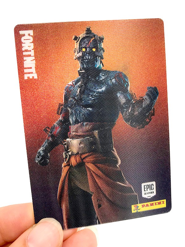 PANINI « FORTNITE RELOADED TRADING CARDS » : premiers visuels