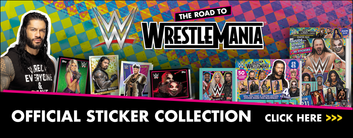 TOPPS « WWE OFFICIAL STICKER COLLECTION 2021 » : fiche signalétique ...
