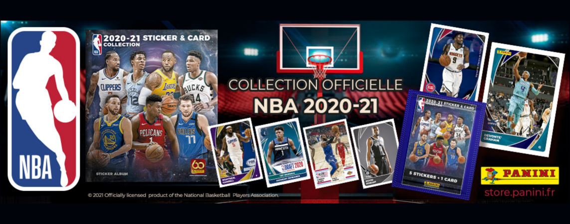 PANINI « NBA 2020-21 STICKER & CARD COLLECTION » : fiche signalétique