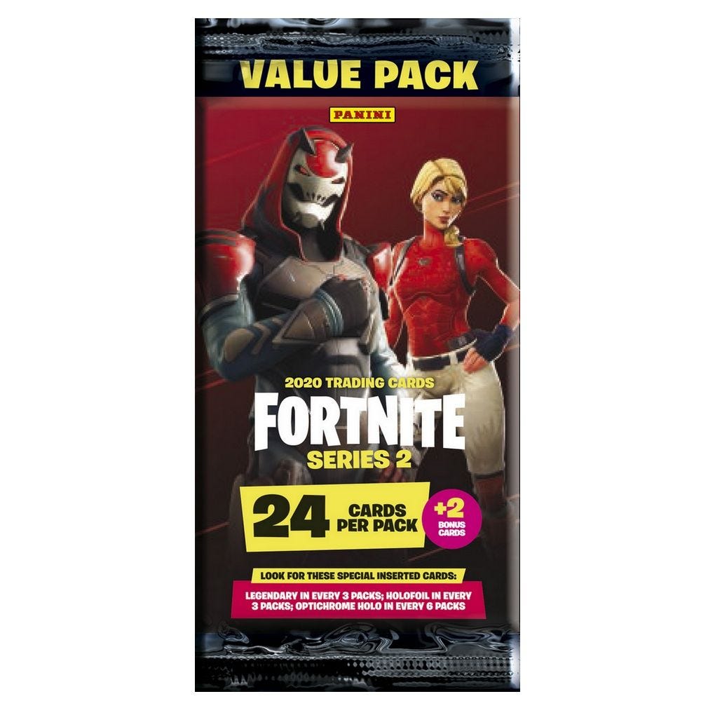 PANINI « FORTNITE TRADING CARDS SERIES 2 » : fiche signalétique