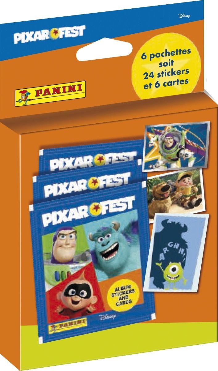 PANINI « PIXAR FEST » : fiche signalétique