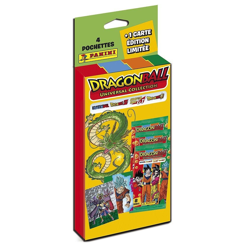 PANINI « DRAGON BALL UNIVERSAL COLLECTION TRADING CARDS » : fiche ...