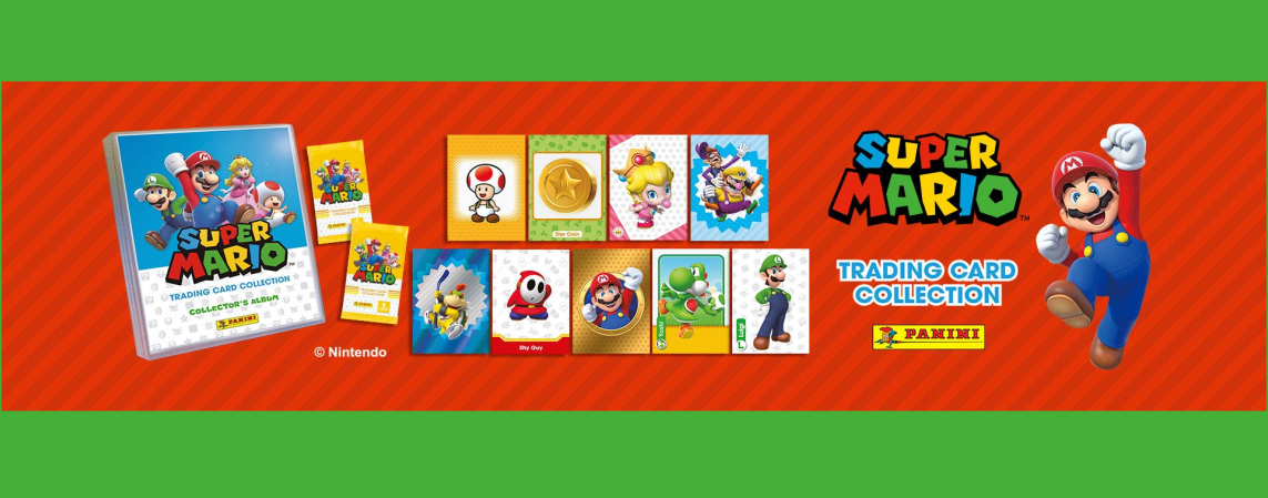 PANINI « SUPER MARIO TRADING CARD COLLECTION » : fiche signalétique ...