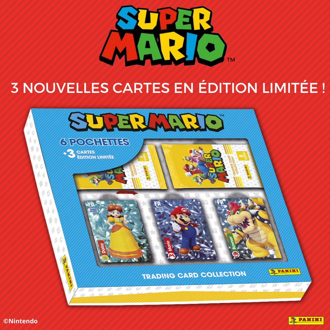 PANINI « SUPER MARIO TRADING CARD COLLECTION » : fiche signalétique ...