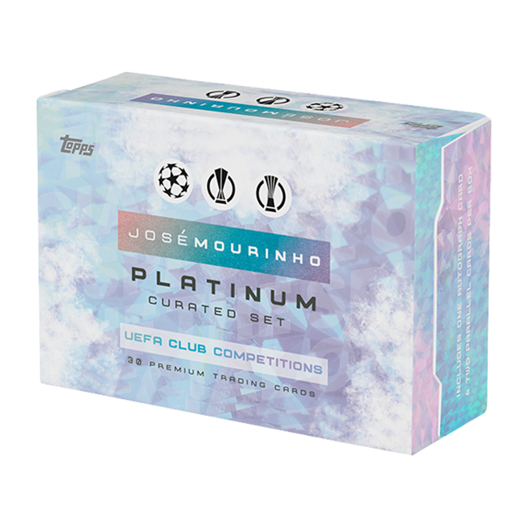 TOPPS « JOSÉ MOURINHO PLATINUM CURATED SET » : coup d’œil