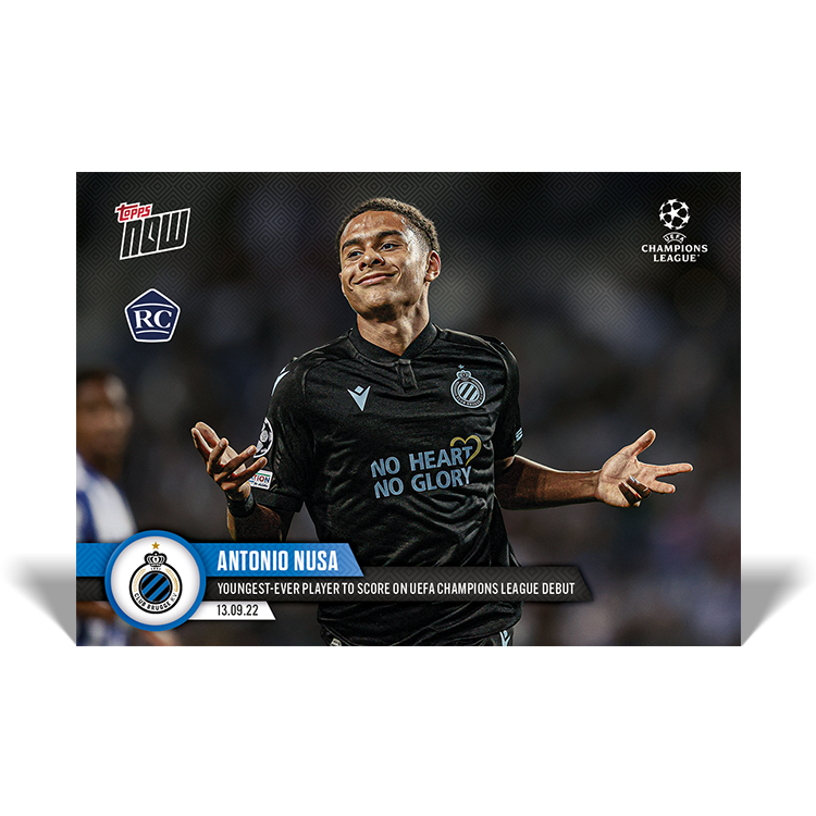 TOPPS NOW « UEFA CHAMPIONS LEAGUE 2022/23 » : visuel des cartes 018 à ...
