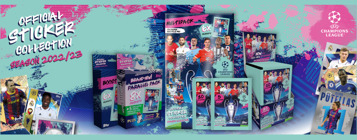 TOPPS « UEFA CHAMPIONS LEAGUE 2022/23 STICKER COLLECTION » : fiche ...