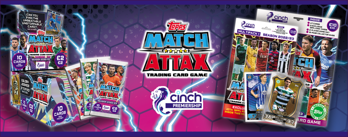 TOPPS MATCH ATTAX « SPFL 2022/23 » : fiche signalétique avec check-list ...