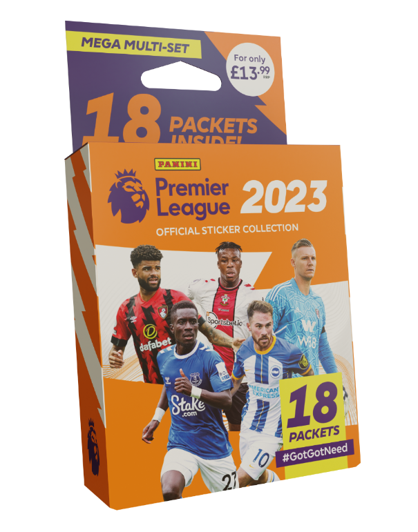 PANINI « PREMIER LEAGUE STICKERS 2023 » : fiche signalétique avec check ...