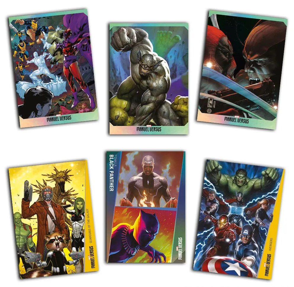 PANINI « MARVEL VERSUS TRADING CARDS » : fiche signalétique