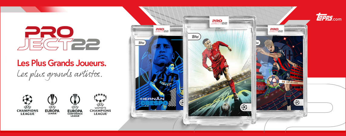 TOPPS « UEFA PROJECT22 » : visuel des cartes de la semaine 37 (28/03)
