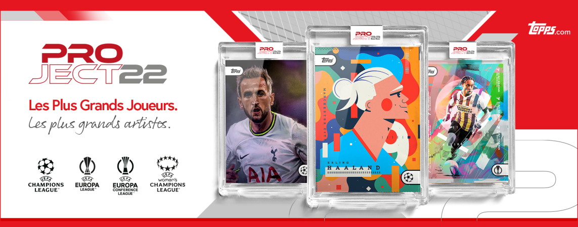 TOPPS « UEFA PROJECT22 » : visuel des cartes de la semaine 40 (18/04)