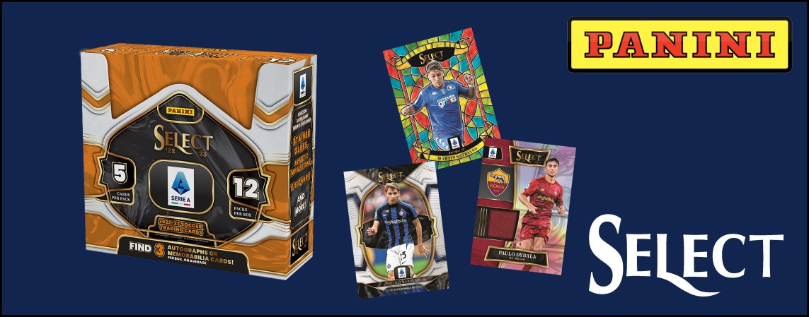 PANINI SELECT « SERIE A 2022-23 SOCCER CARDS » : fiche signalétique ...