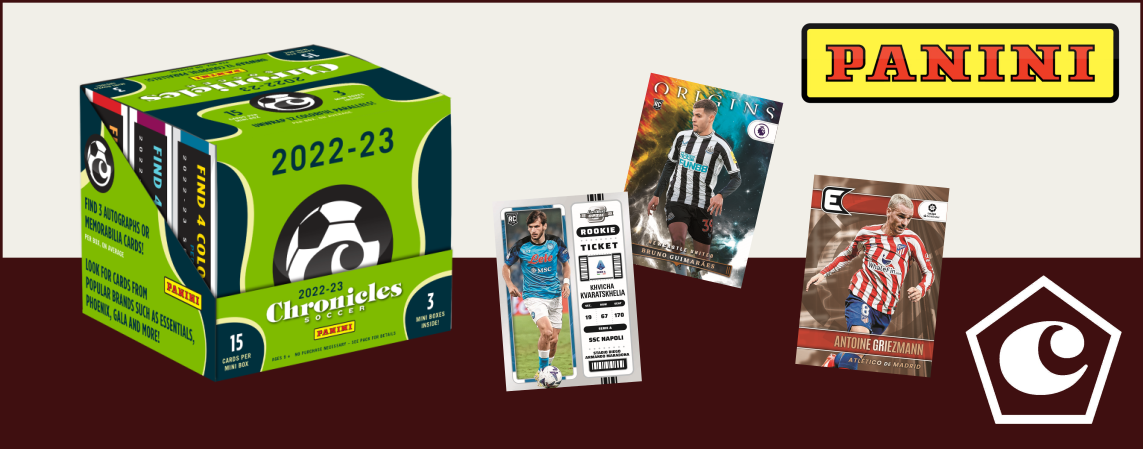 PANINI CHRONICLES « SOCCER 2022-23 TRADING CARDS » : fiche signalétique ...