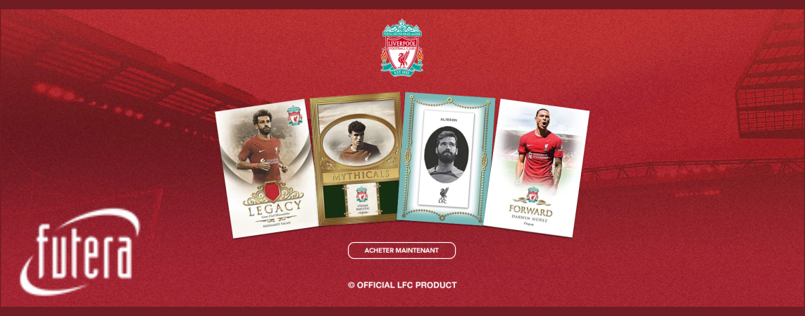 FUTERA « LIVERPOOL FC 2022/23 COLLECTION » : coup d’œil