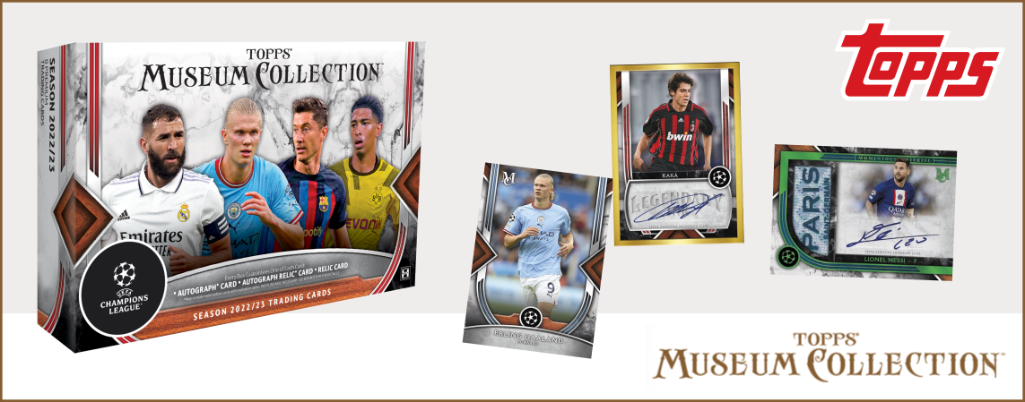 TOPPS MUSEUM « UEFA CHAMPIONS LEAGUE 2022/23 SOCCER CARDS » : fiche ...