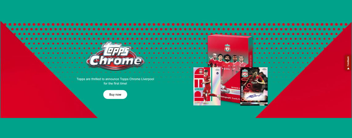 TOPPS CHROME « LIVERPOOL FC SEASON 2023/24 » : coup d’œil