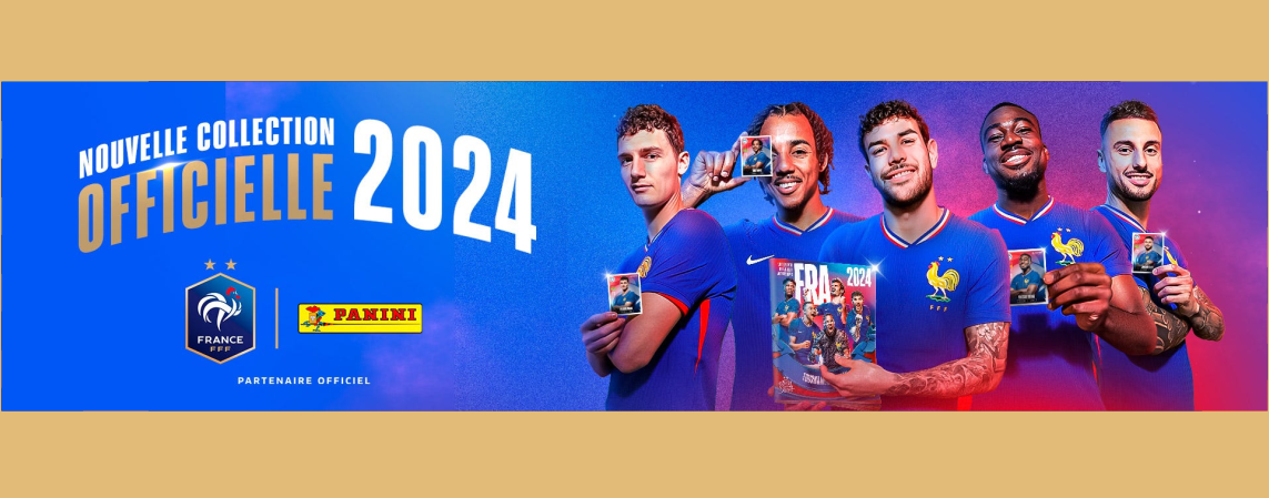 PANINI « ÉQUIPE DE FRANCE DE FOOTBALL, TOURNAMENT EDITION 2024 STICKERS ...