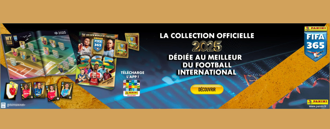 PANINI « FIFA 365 STICKERS 2025 » : fiche signalétique avec check-list ...