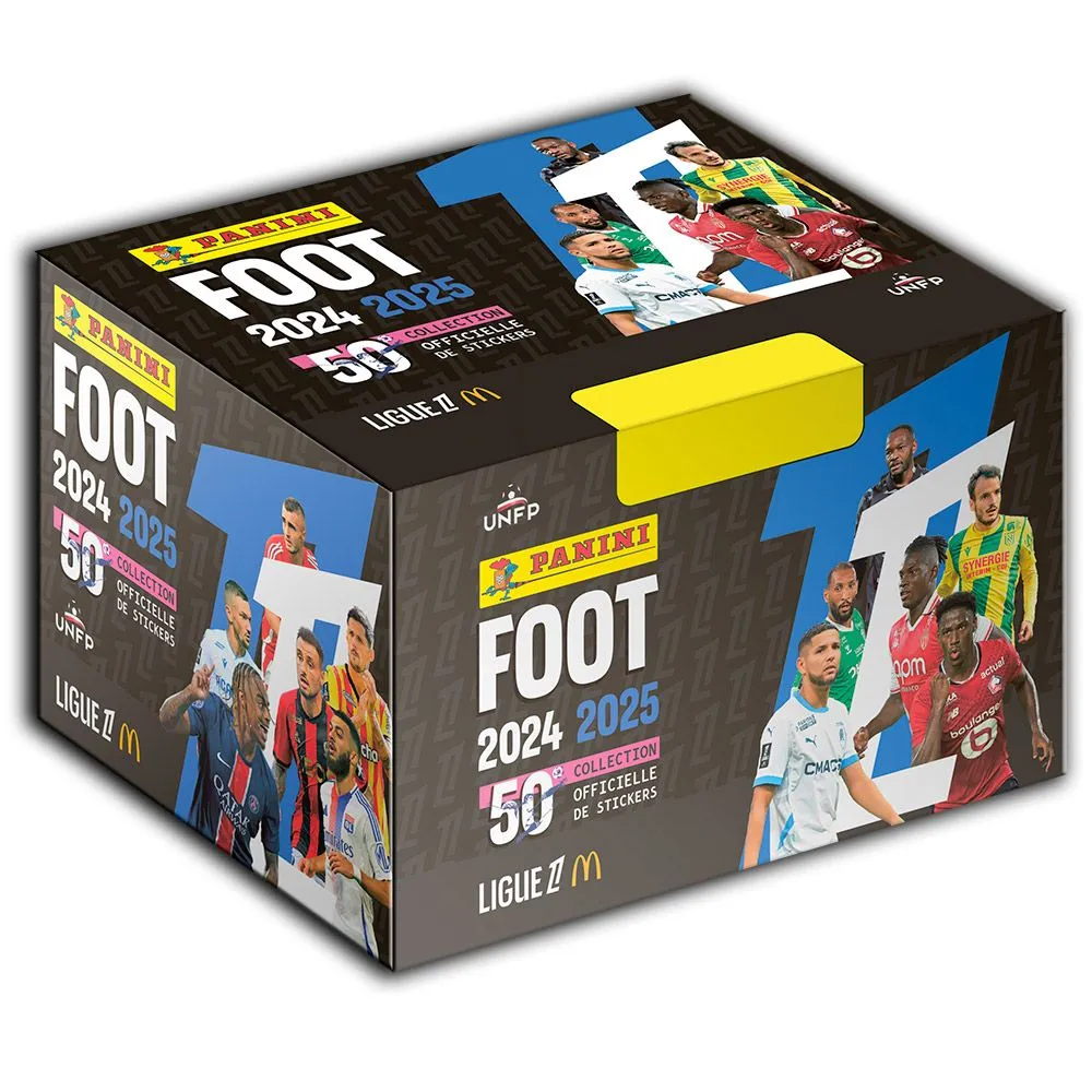 PANINI « FOOT 2025 LIGUE 1 MCDONALD’S STICKERS » : fiche signalétique ...