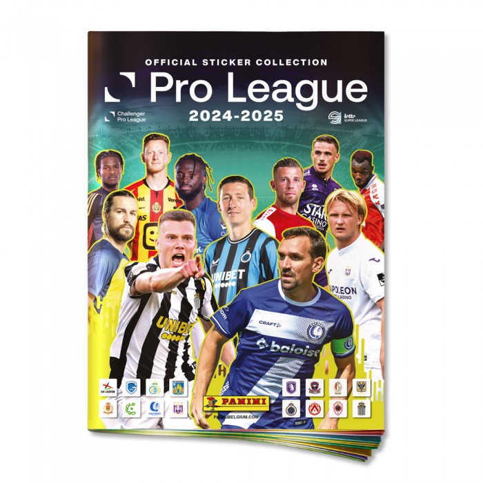 PANINI « PRO LEAGUE STICKER COLLECTION 2024-2025 » : fiche signalétique ...