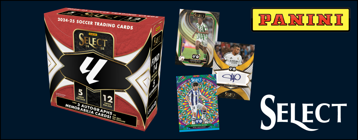 PANINI SELECT « LA LIGA 2024-25 SOCCER CARDS » : fiche signalétique ...
