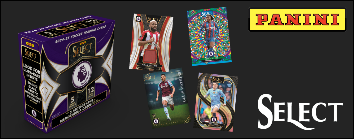 PANINI SELECT « PREMIER LEAGUE 2024-25 SOCCER CARDS » : fiche ...