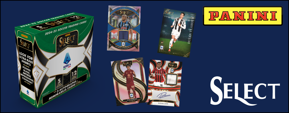 PANINI SELECT « SERIE A 2024-25 SOCCER CARDS » : fiche signalétique ...