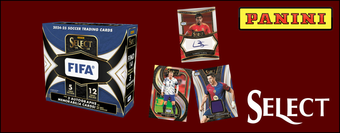 PANINI SELECT « FIFA 2024-25 SOCCER CARDS » : fiche signalétique avec ...
