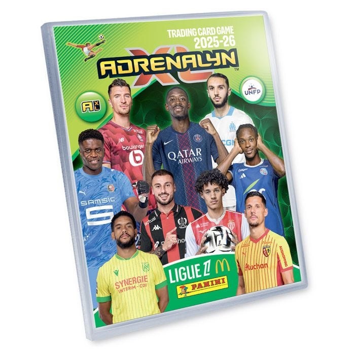 PANINI ADRENALYN XL « LIGUE 1 MCDONALD’S 2025-26 » : fiche signalétique ...