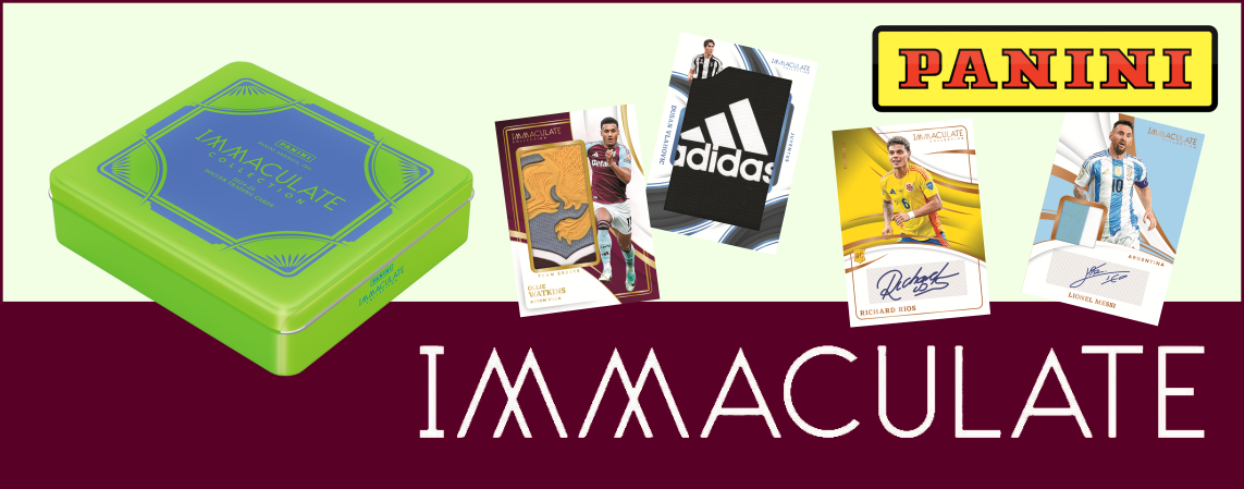 PANINI IMMACULATE « SOCCER CARDS 2024-25 » : fiche signalétique avec ...