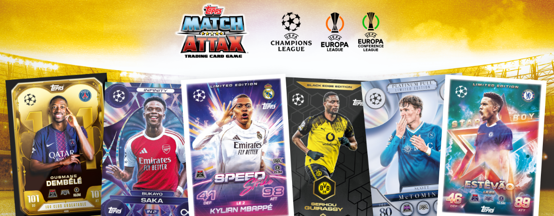 TOPPS MATCH ATTAX « UEFA CLUB COMPETITIONS 2025/26 » : fiche ...