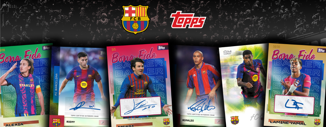 TOPPS « FC BARCELONA OFFICIAL TEAM SET SEASON 2025/26 » : coup d’œil